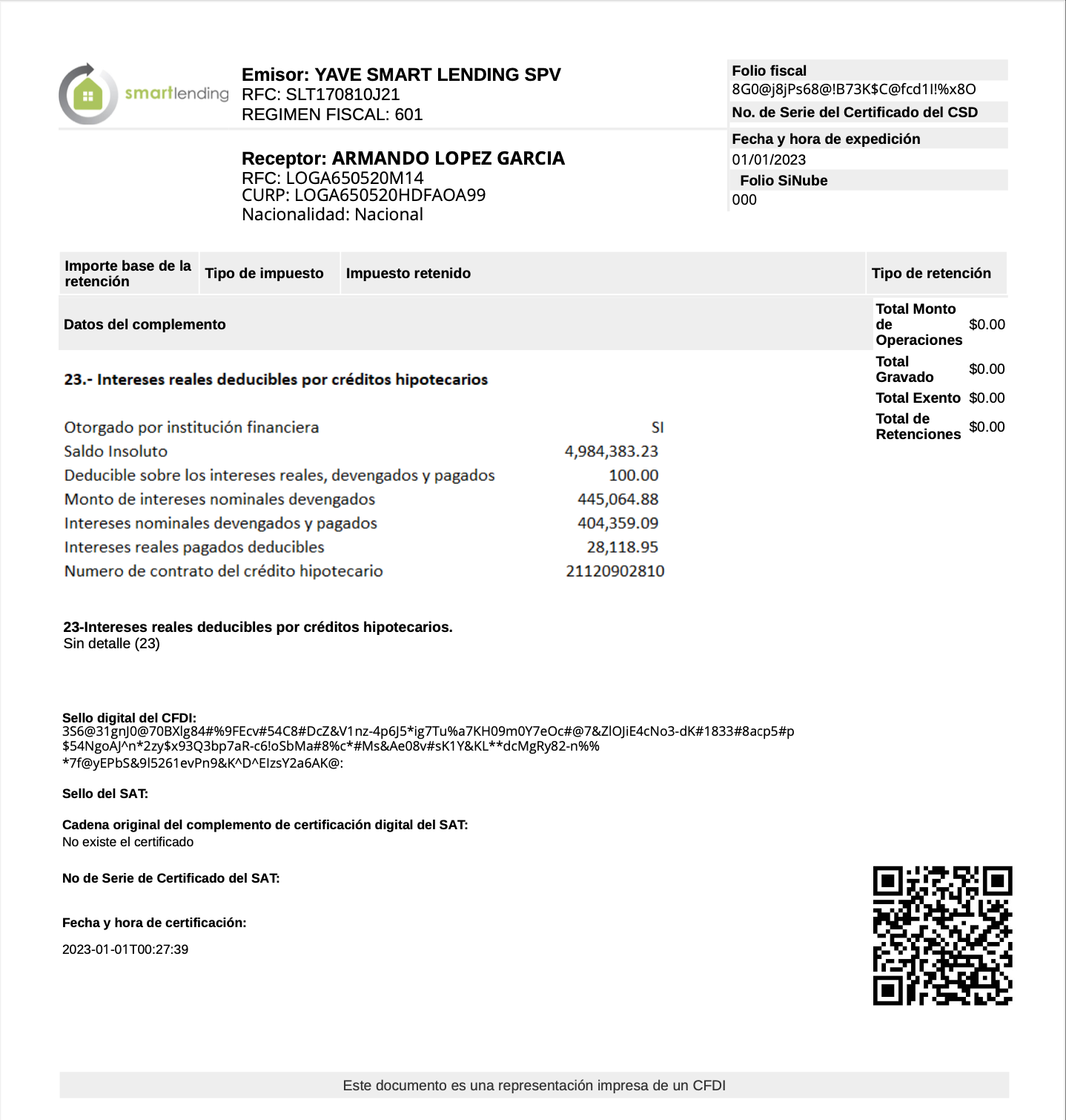 ¿Qué es una constancia de intereses reales? | Yave.mx